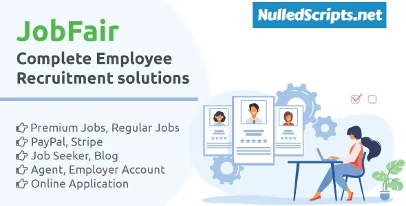 Nulled Script - JobFair - Premium Laravel PHP Job Board Script