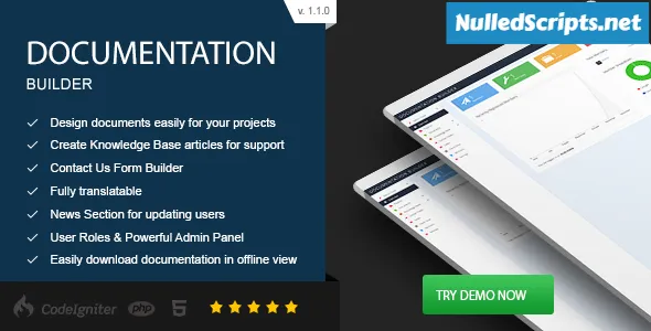 Nulled Script - Documentation Builder