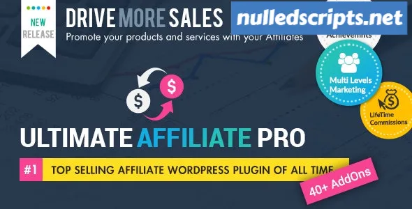 Nulled Script - Ultimate Affiliate Pro WordPress v8.6