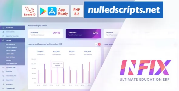 Nulled Script - InfixEdu - School Management System Software - v8.2.5