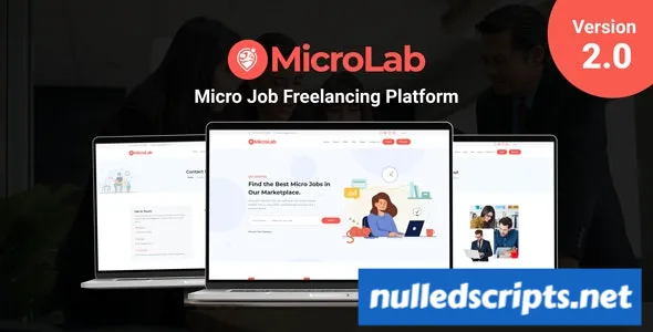 Nulled Script - MicroLab v2.0 - Micro Job Freelancing Platform - nulled
