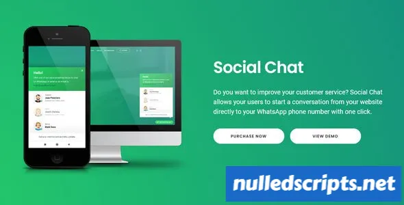 Nulled Script - WhatsApp Chat PRO v7.2.5