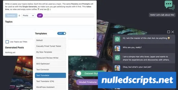 Nulled Script - AI Engine Pro - ChatGPT Chatbot, GPT Content Generator, Custom Playground ...